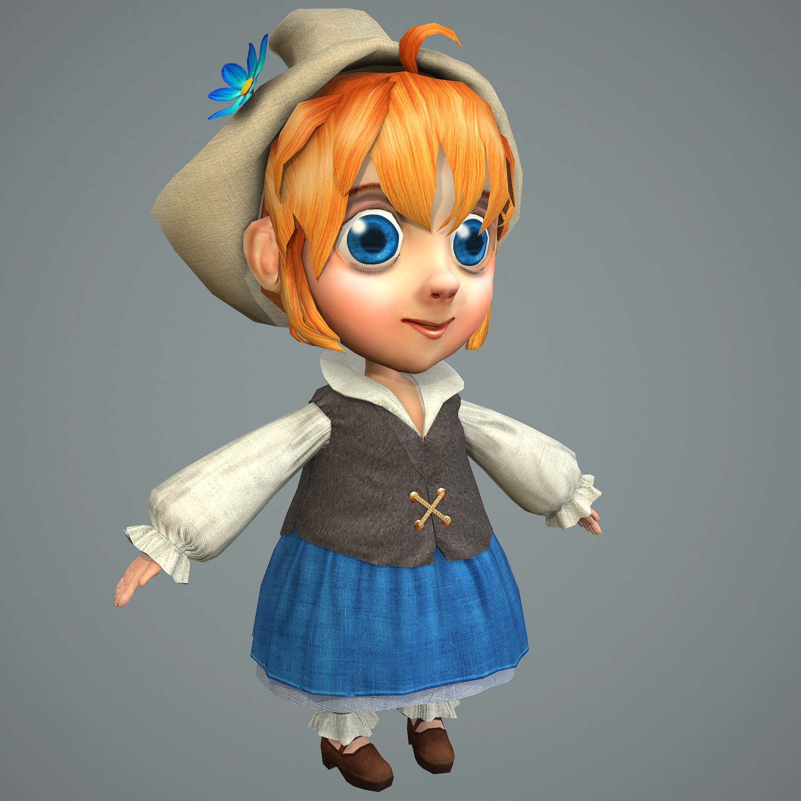 ArtStation - Dwarf Girl