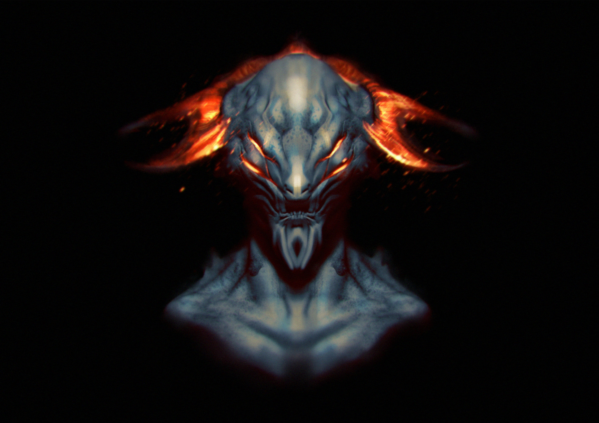 ArtStation - Monster bust