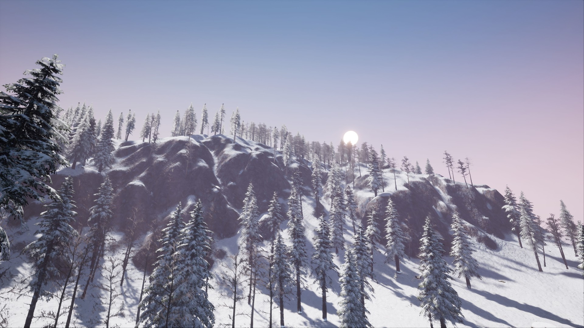 ArtStation - Winterscape Study