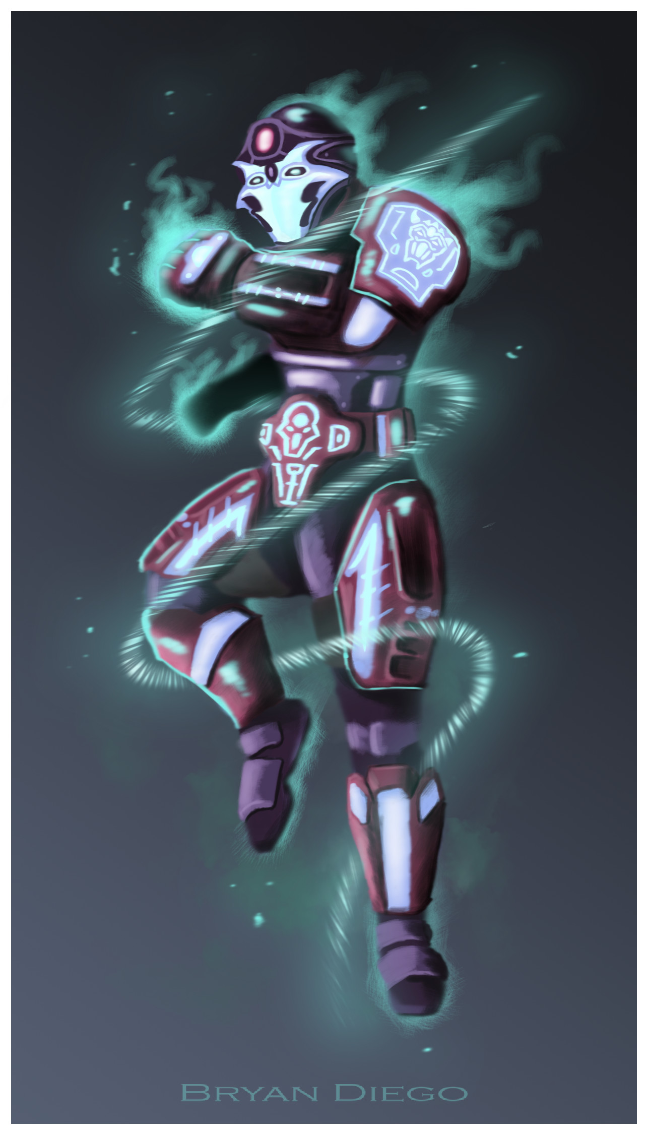 ArtStation - Armored Aztec Warrior