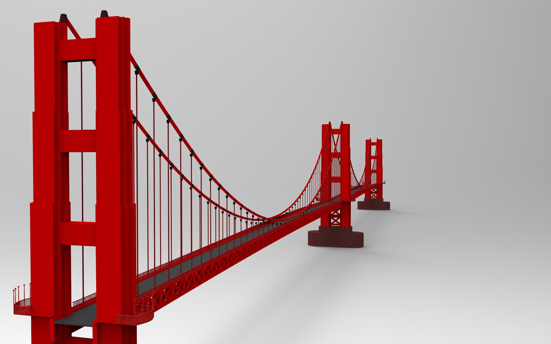 ArtStation - Golden Gate Bridge