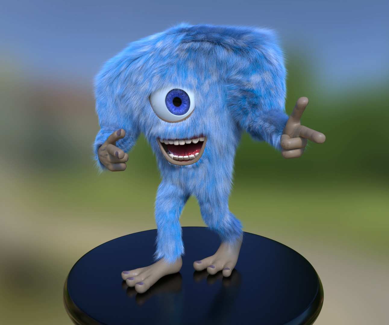 ArtStation - Yeti Monster