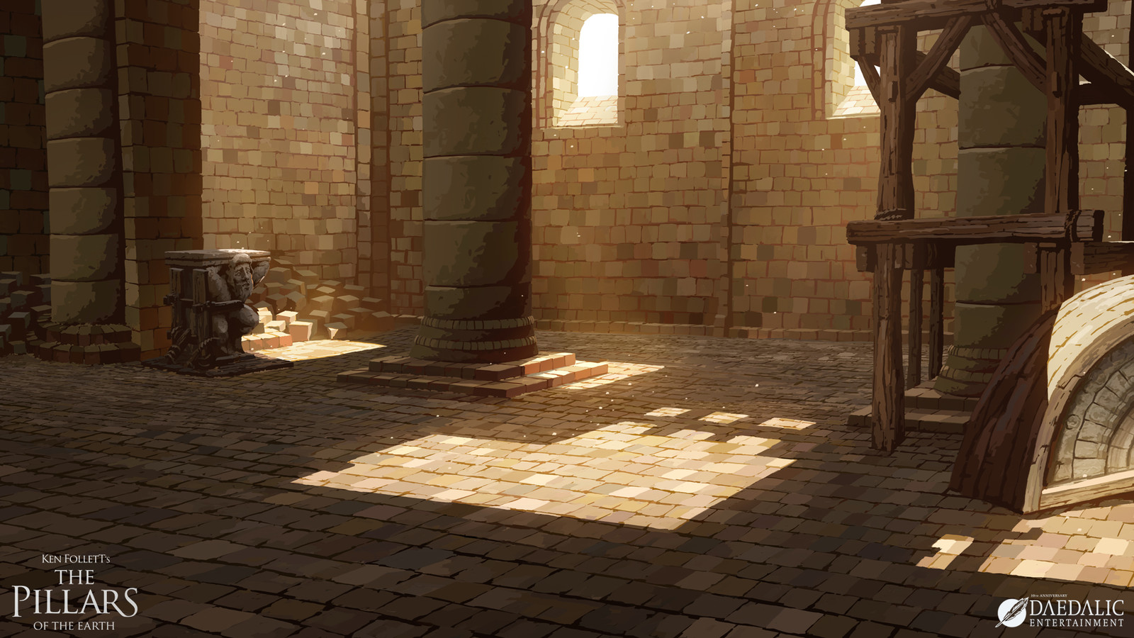 Sebastian Wagner - The Pillars of the Earth - Kingsbridge Cathedral ...