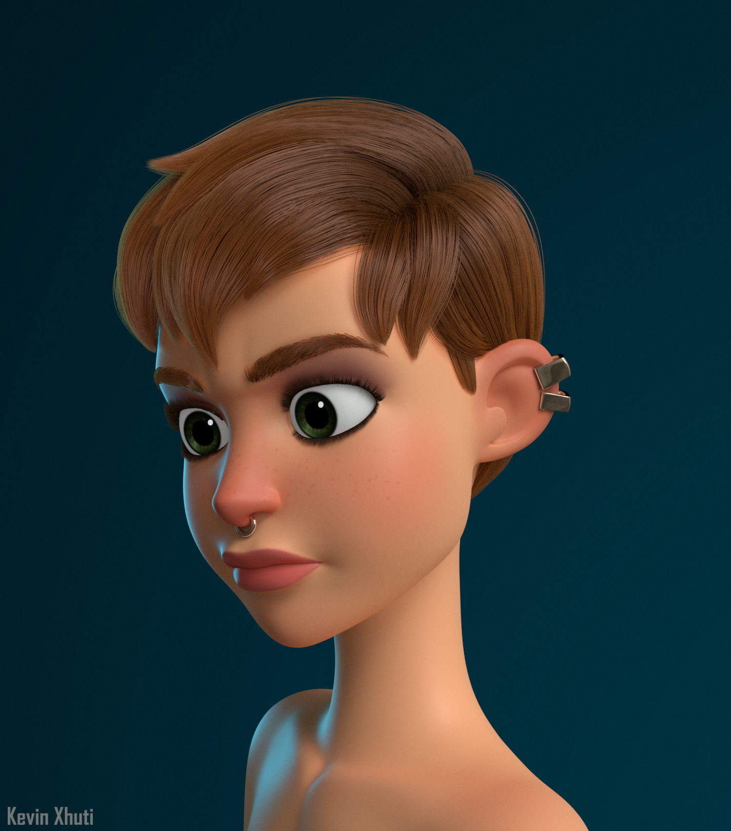 ArtStation - Grumpy Girl