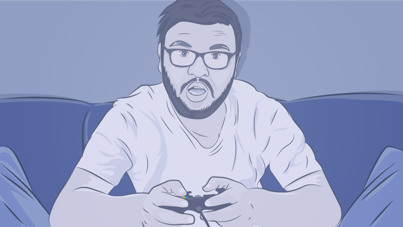 ArtStation - A Gamer Illustration.