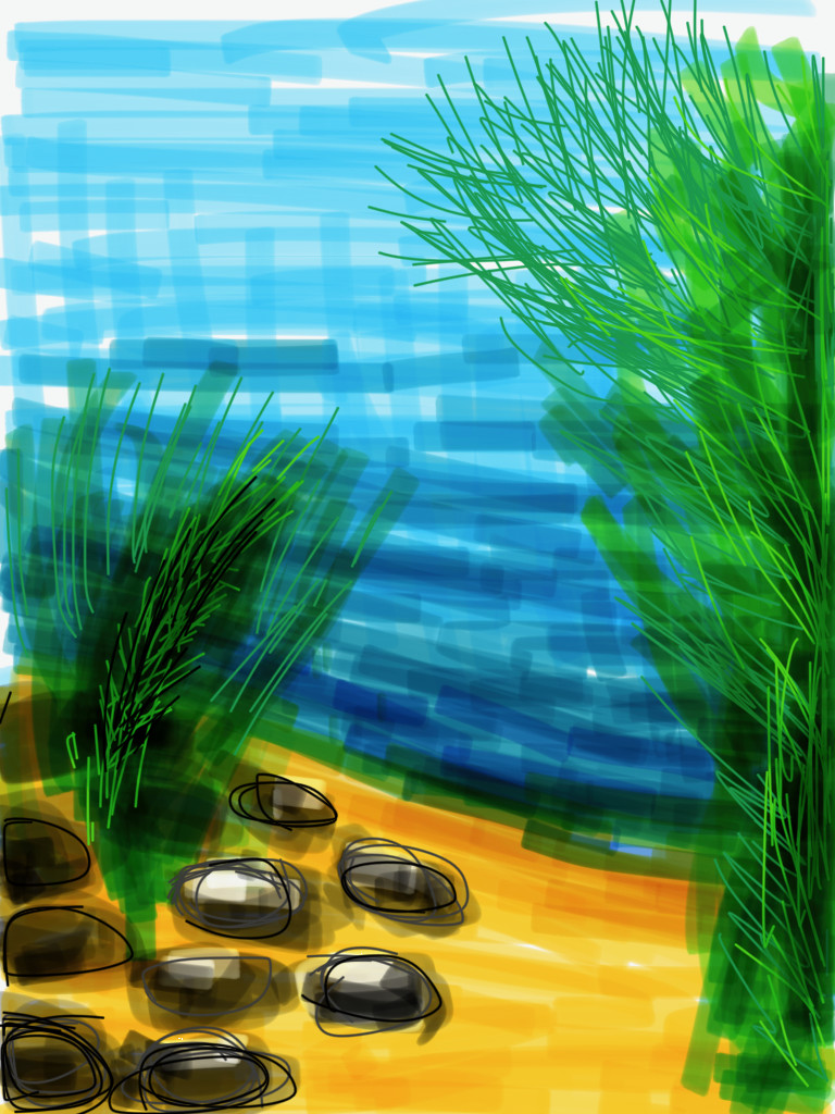 ArtStation - Underwater sketch