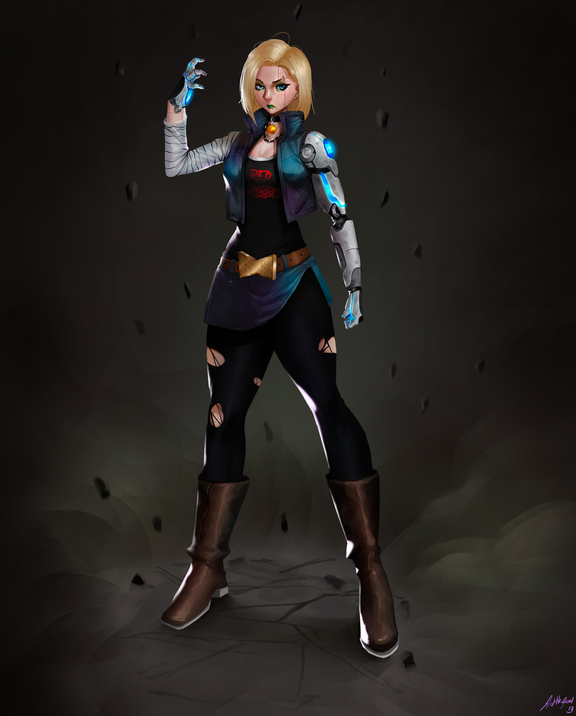 ArtStation - Android 18