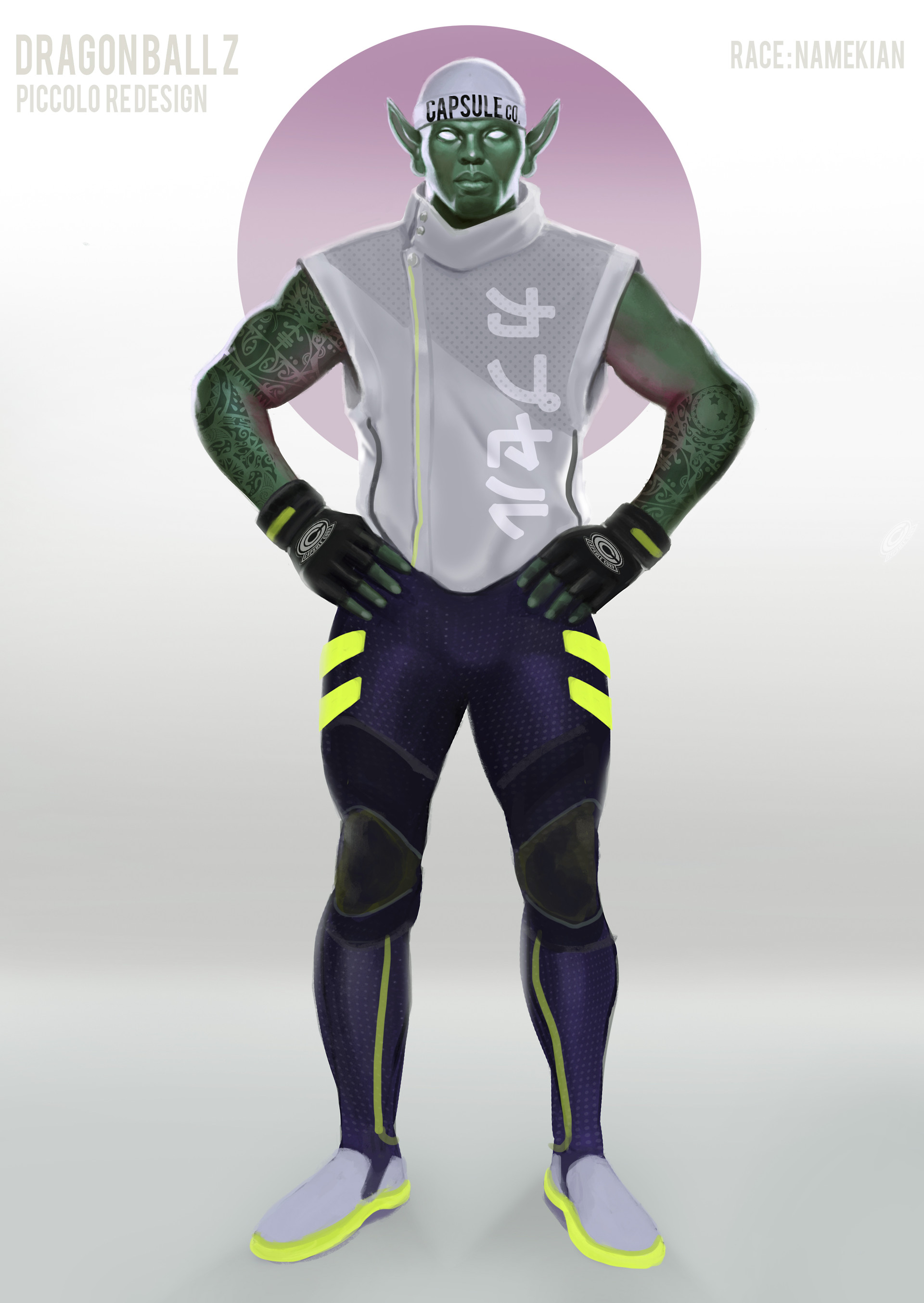 ArtStation - Piccolo Re-Design, Anirudh Singh