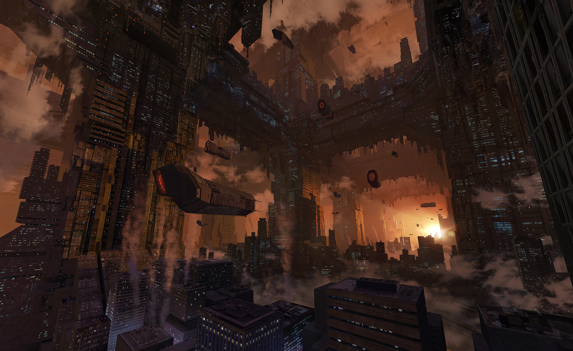 ArtStation - Matrix city