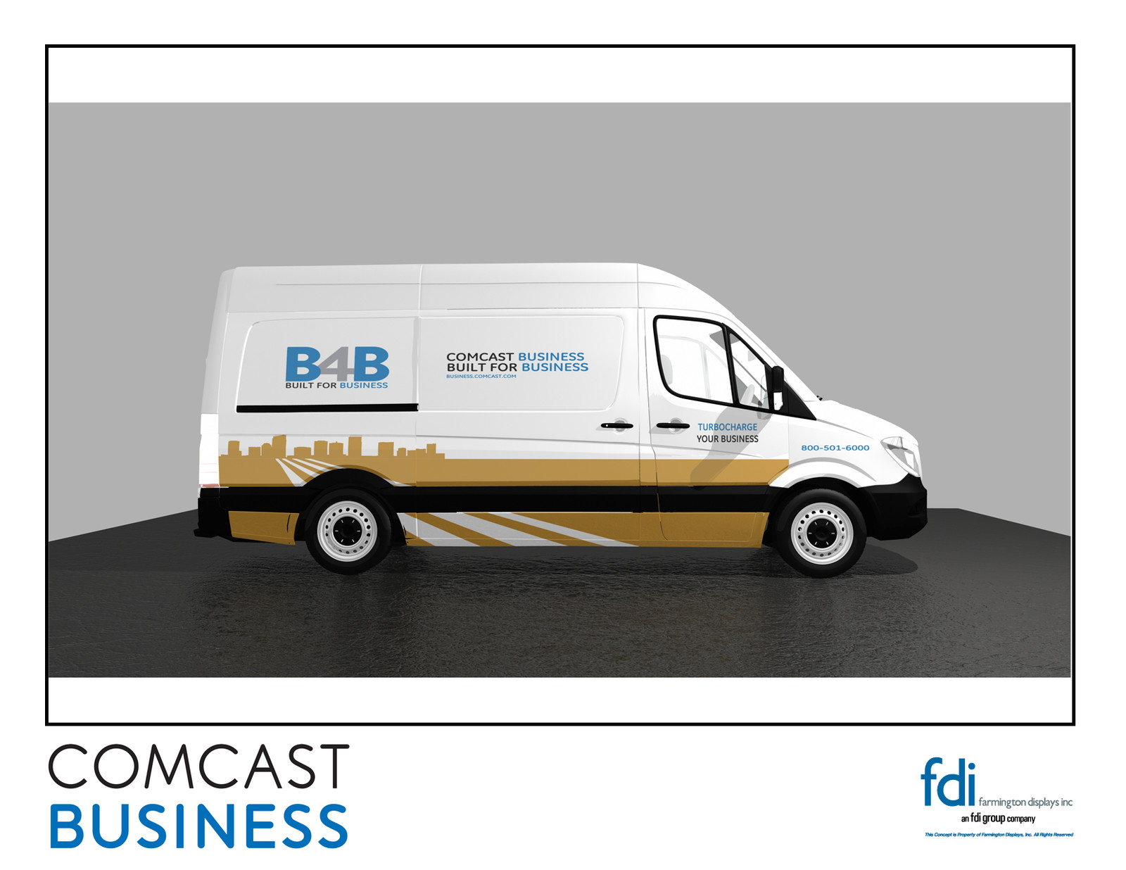 David Hobson - Comcast Van