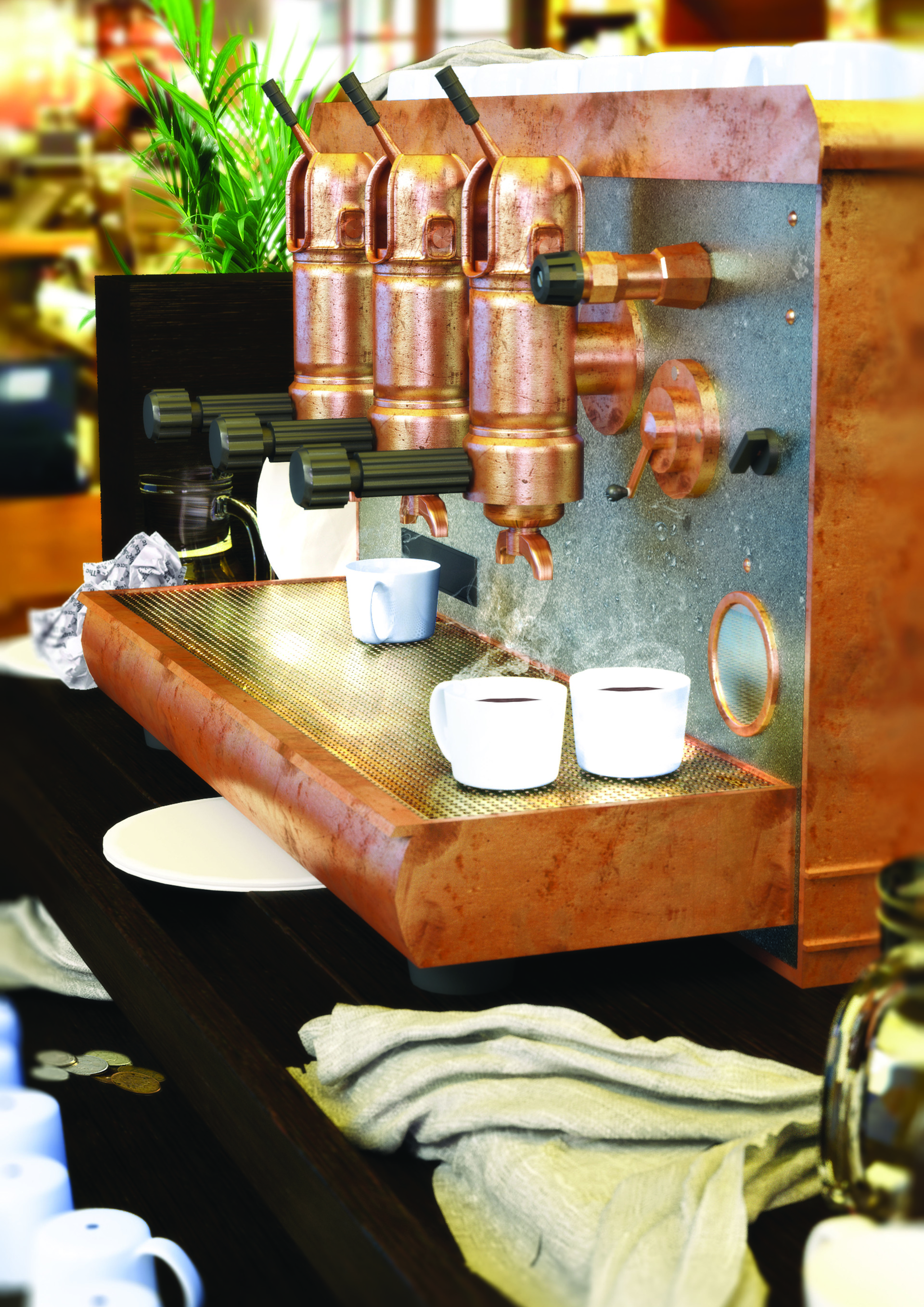 ArtStation - Retro Espresso