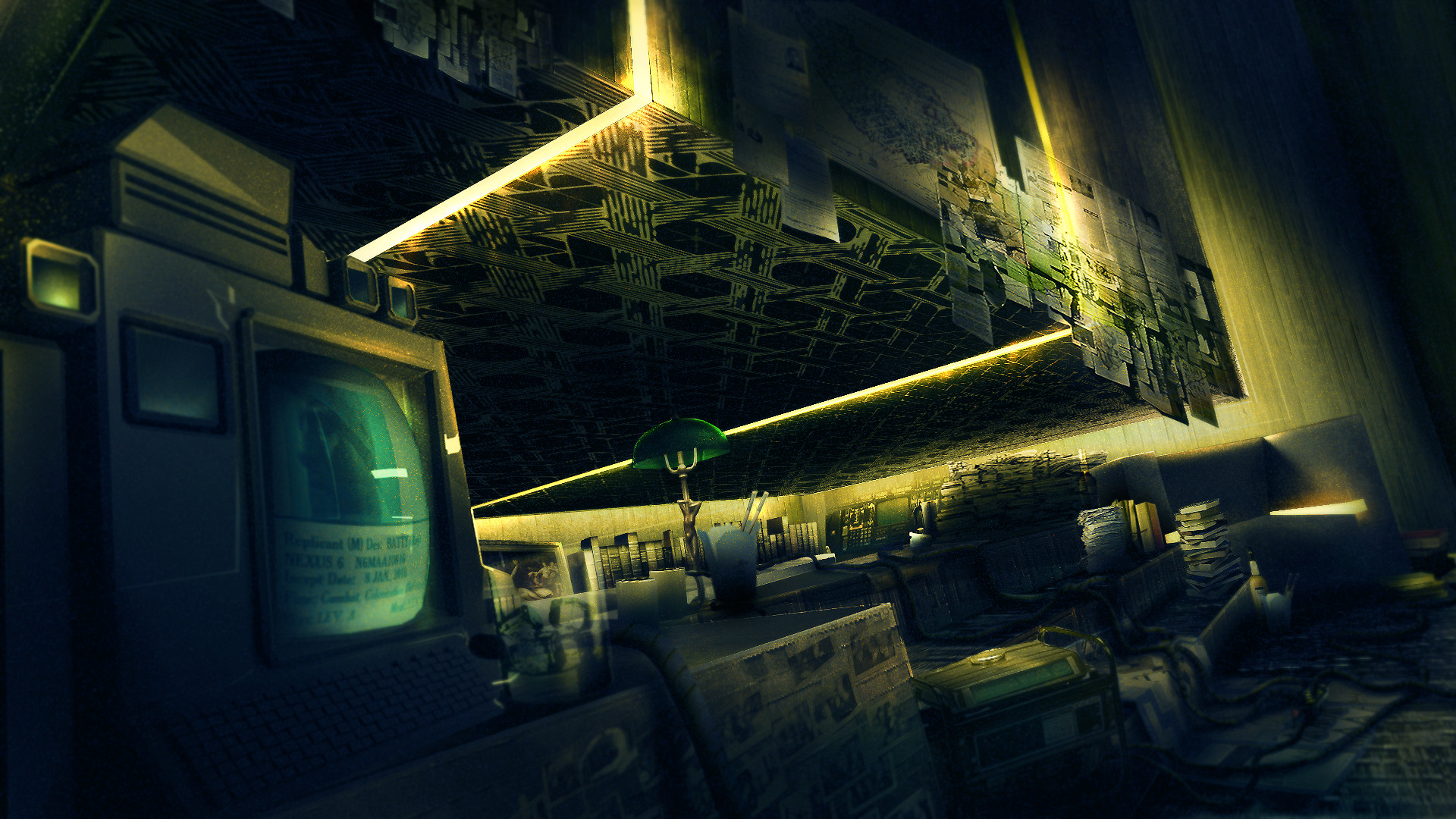 ArtStation - BladeRunner Apartment