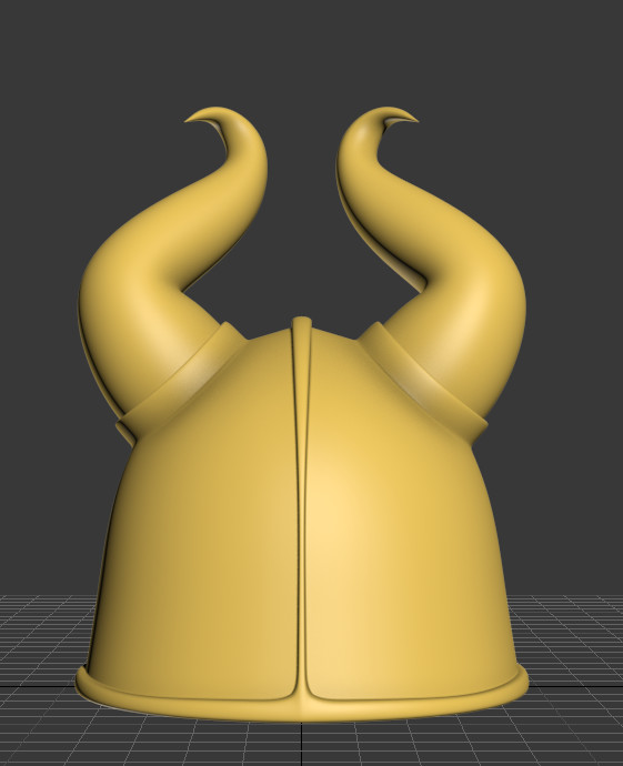 ArtStation - Simple viking helmet.
