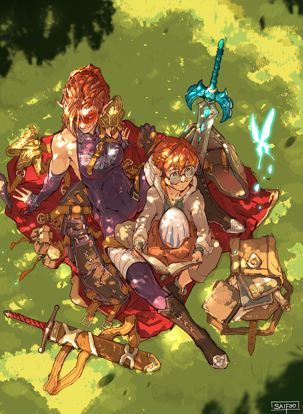 ArtStation - Hyrulean warrior Mother~