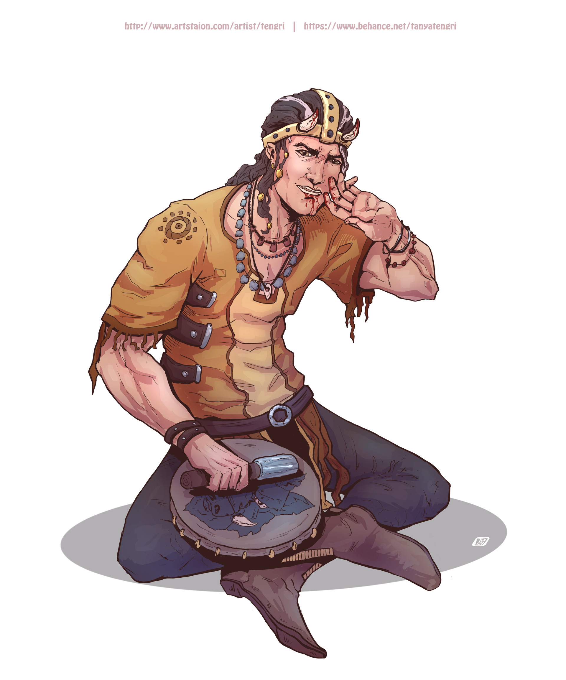 ArtStation - Black shaman (Kubar)