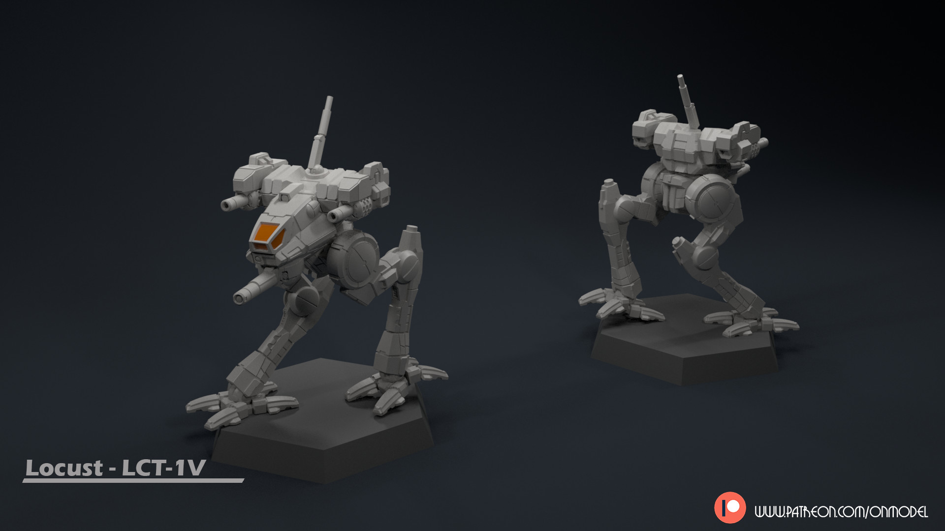 ArtStation - Locust - LCT-1V Miniature Sculpt