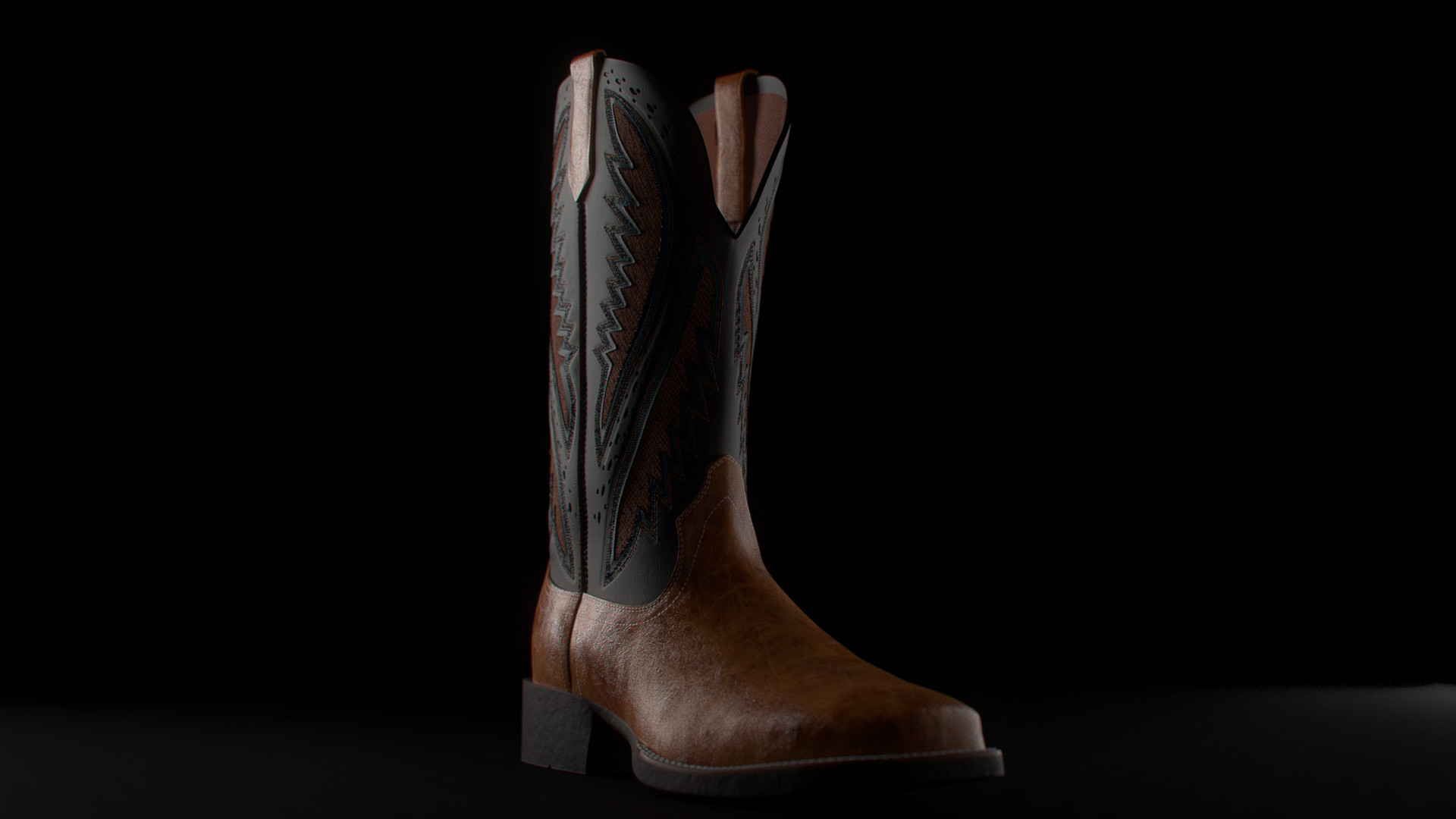 ArtStation - Cowboy Boot