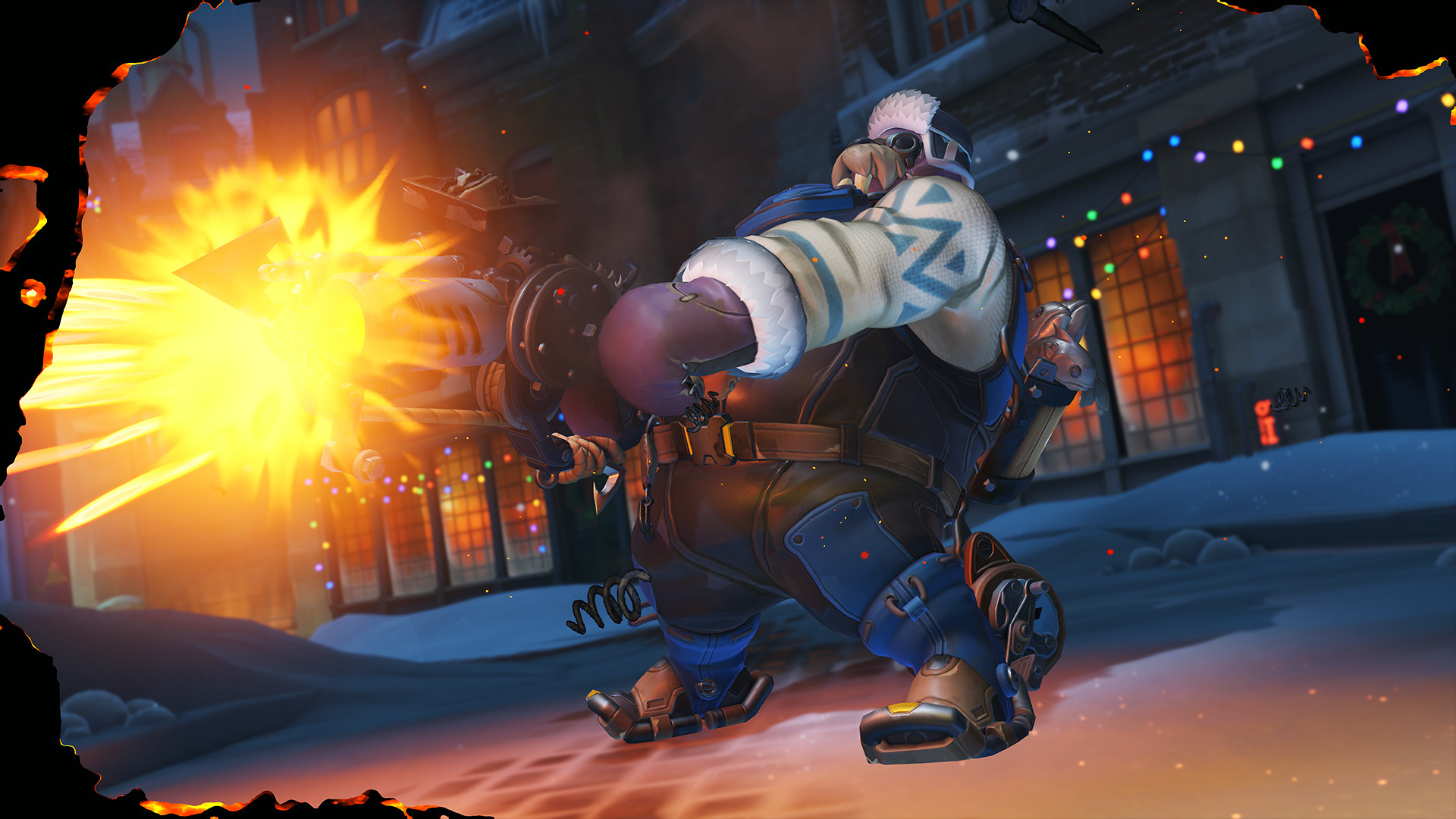 Piotr Szlaga - OVERWATCH Winter Wonderland 2017 - Roadhog - ICE FISHERMAN
