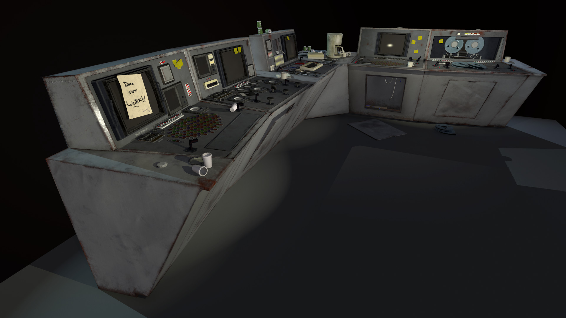 ArtStation - Retro computer pannels