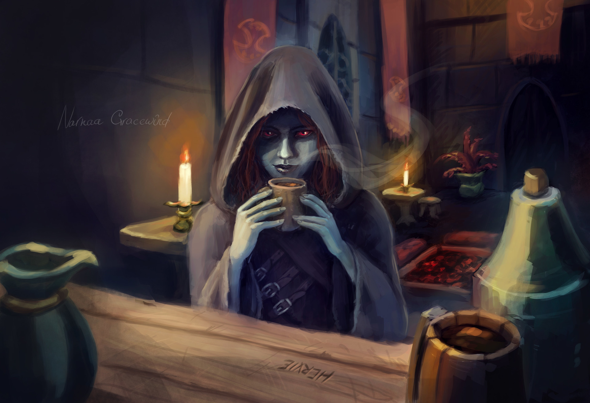 Hervie by Narnaa Gracewind : r/ImaginaryTamriel