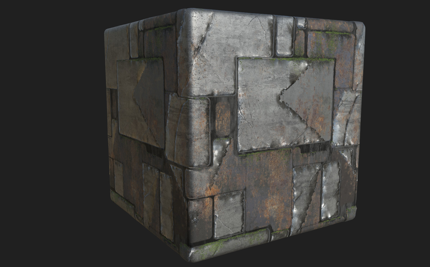 ArtStation - metal plates