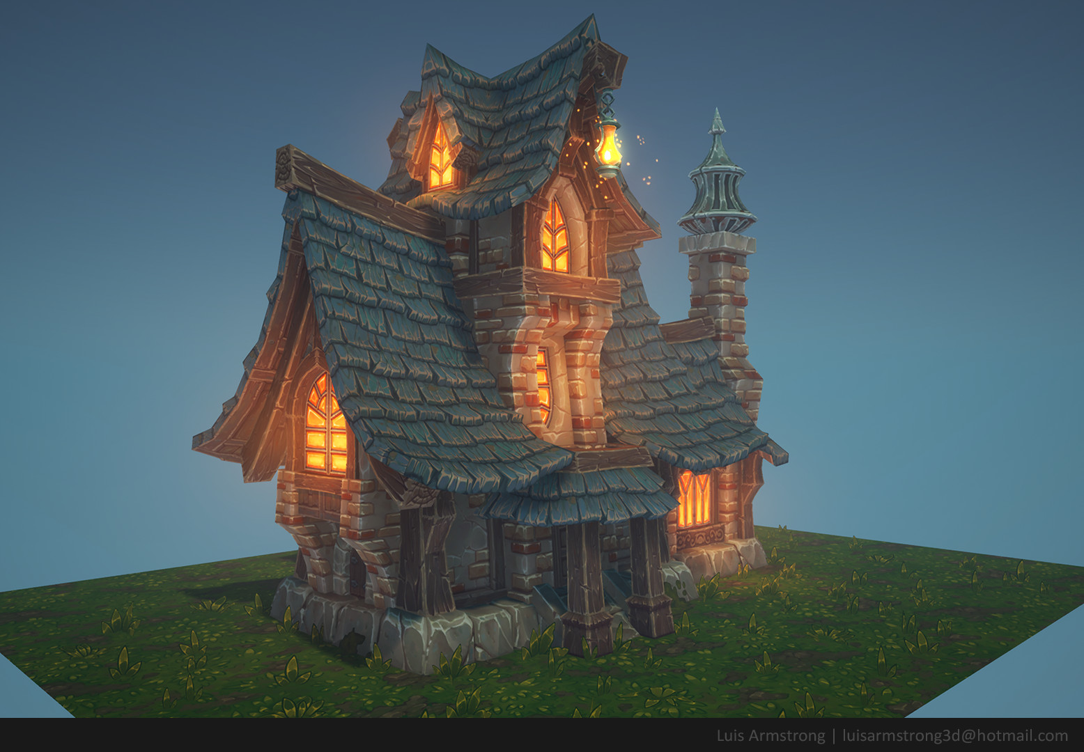 ArtStation - Gilneas Building