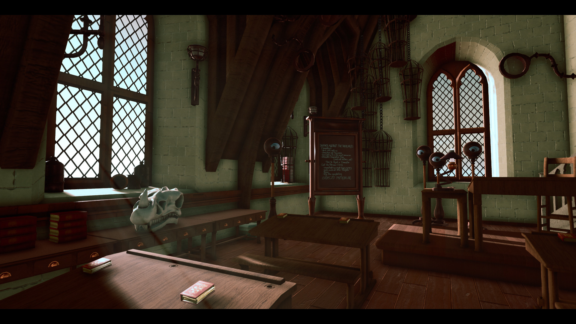 Defense Against The Dark Arts Classroom