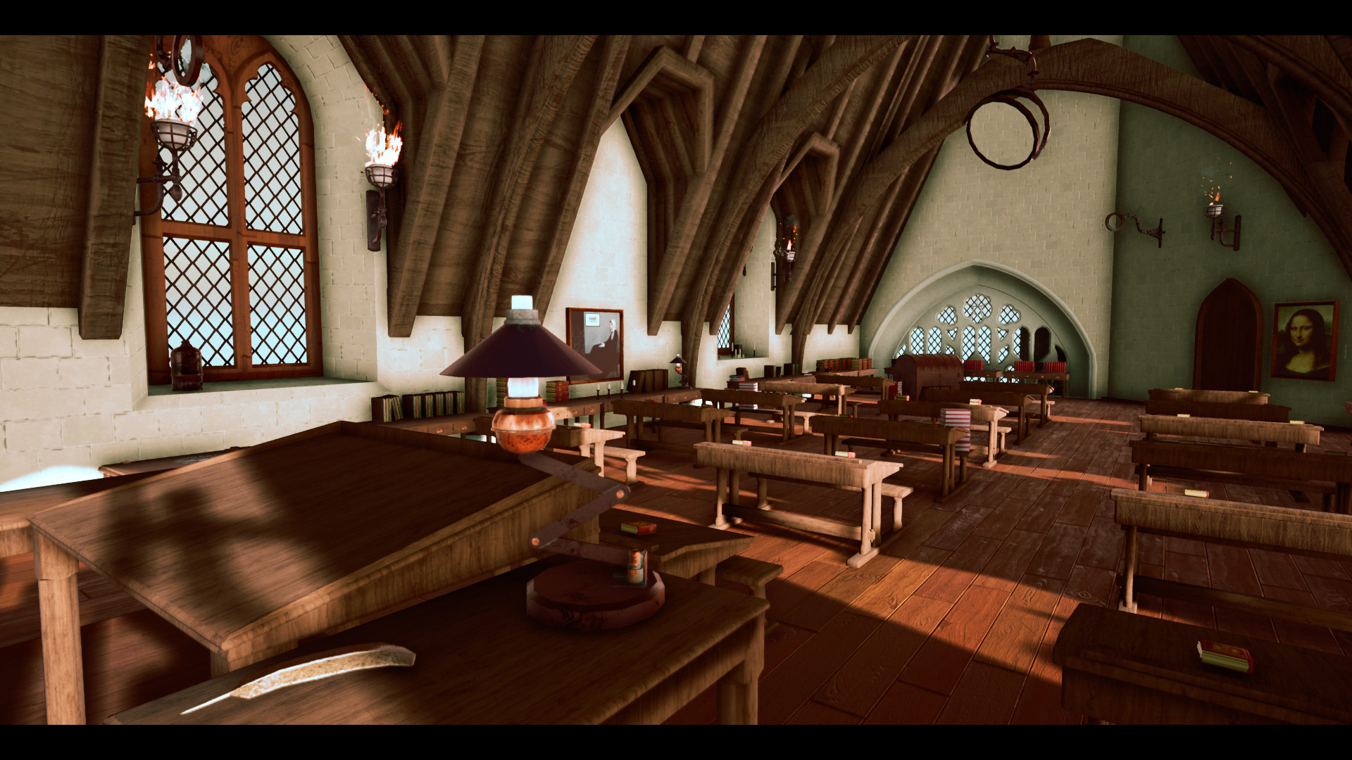 Defense Against The Dark Arts Classroom