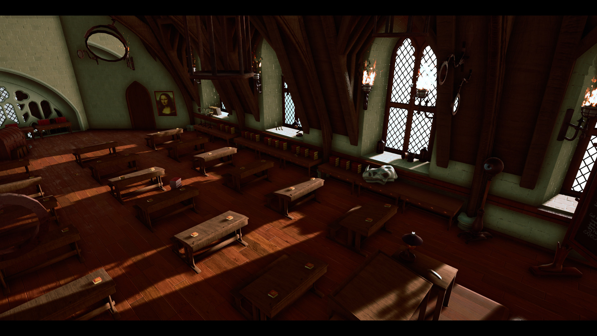 Defense Against The Dark Arts Classroom