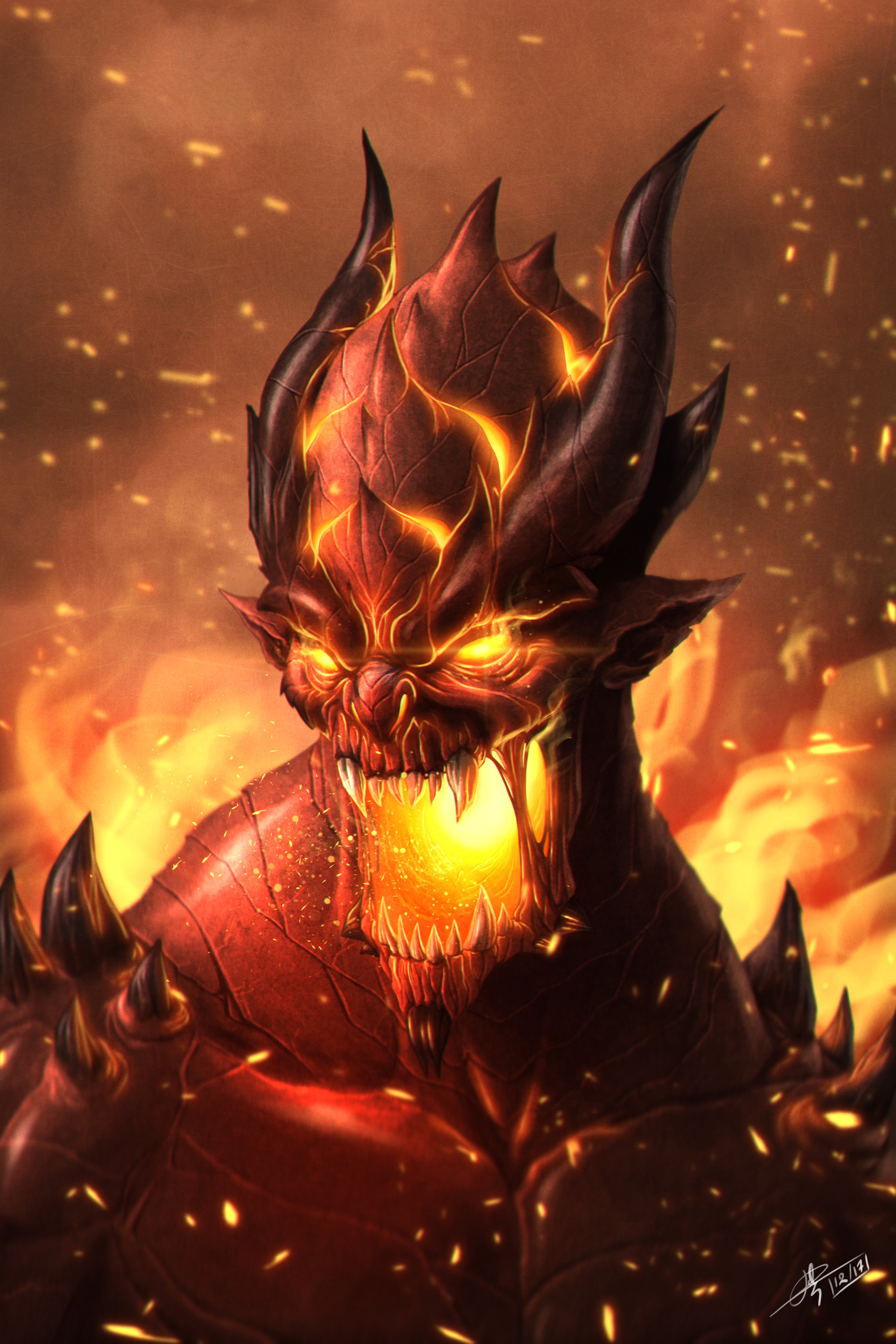 ArtStation - demon concept