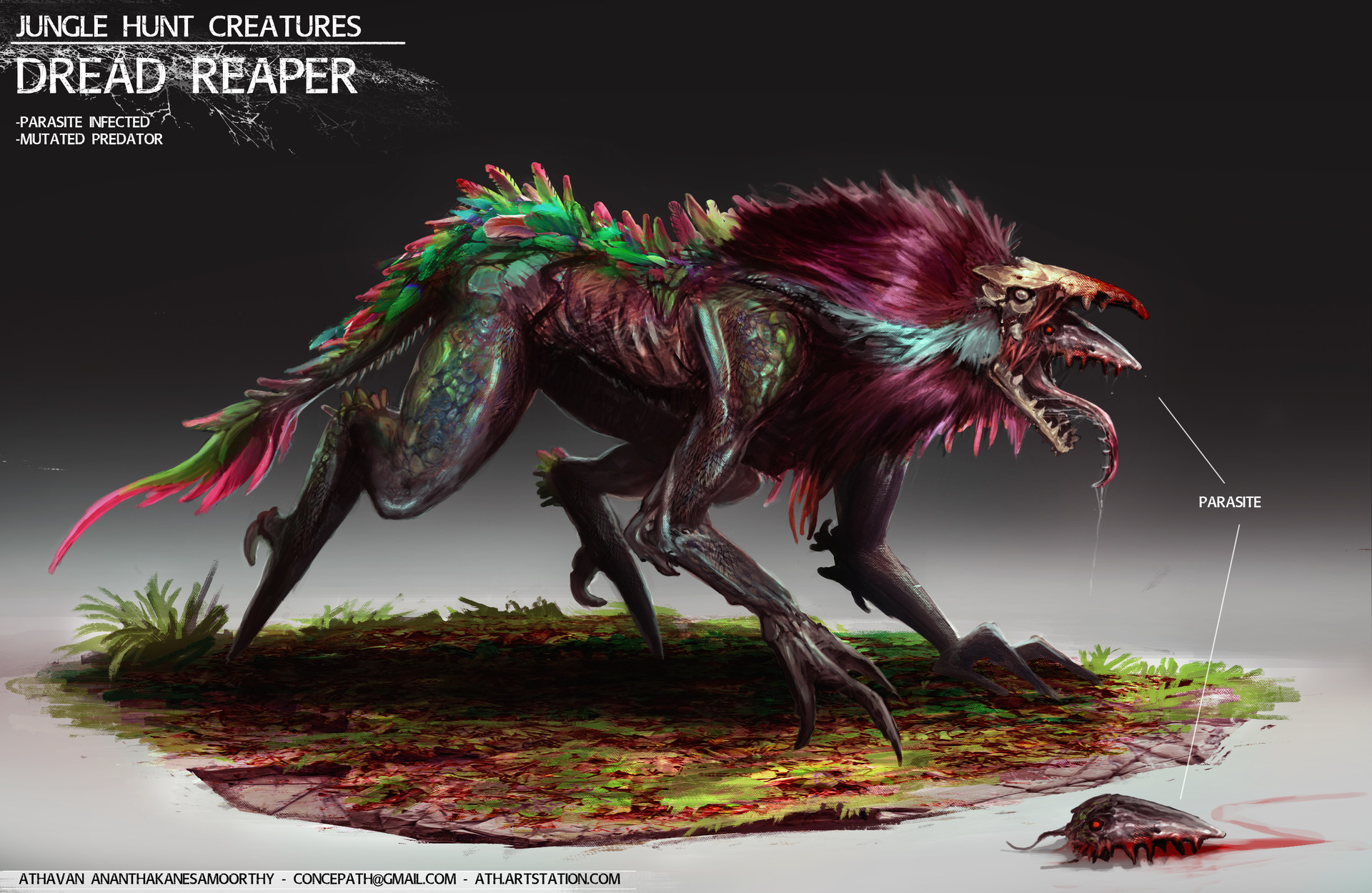 ArtStation - JUNGLE HUNT: Dread Reaper