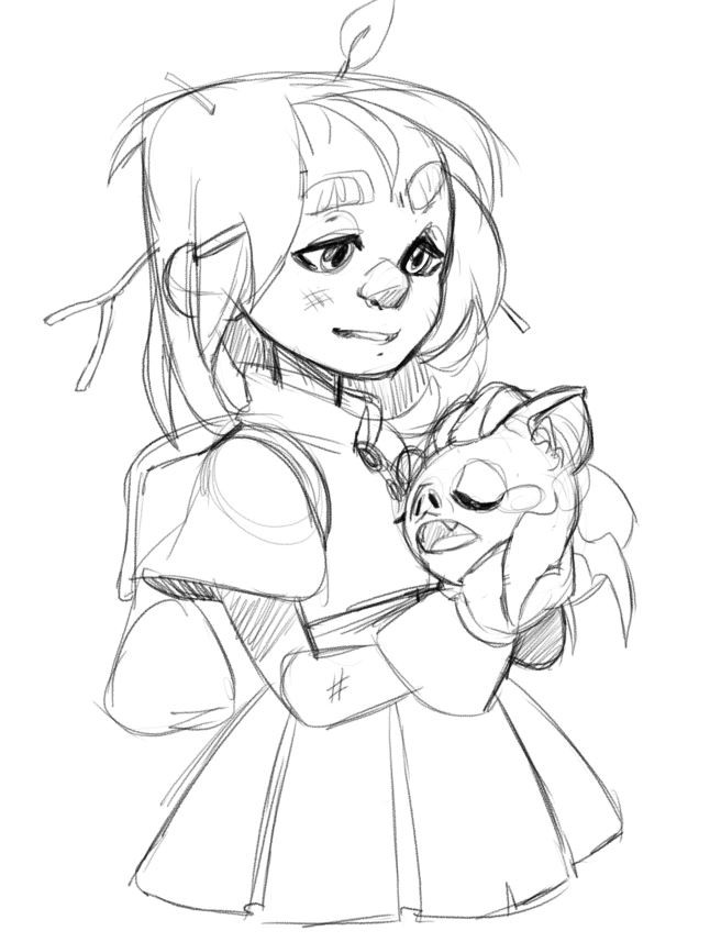 ArtStation - Beatrice sketches and concepts.