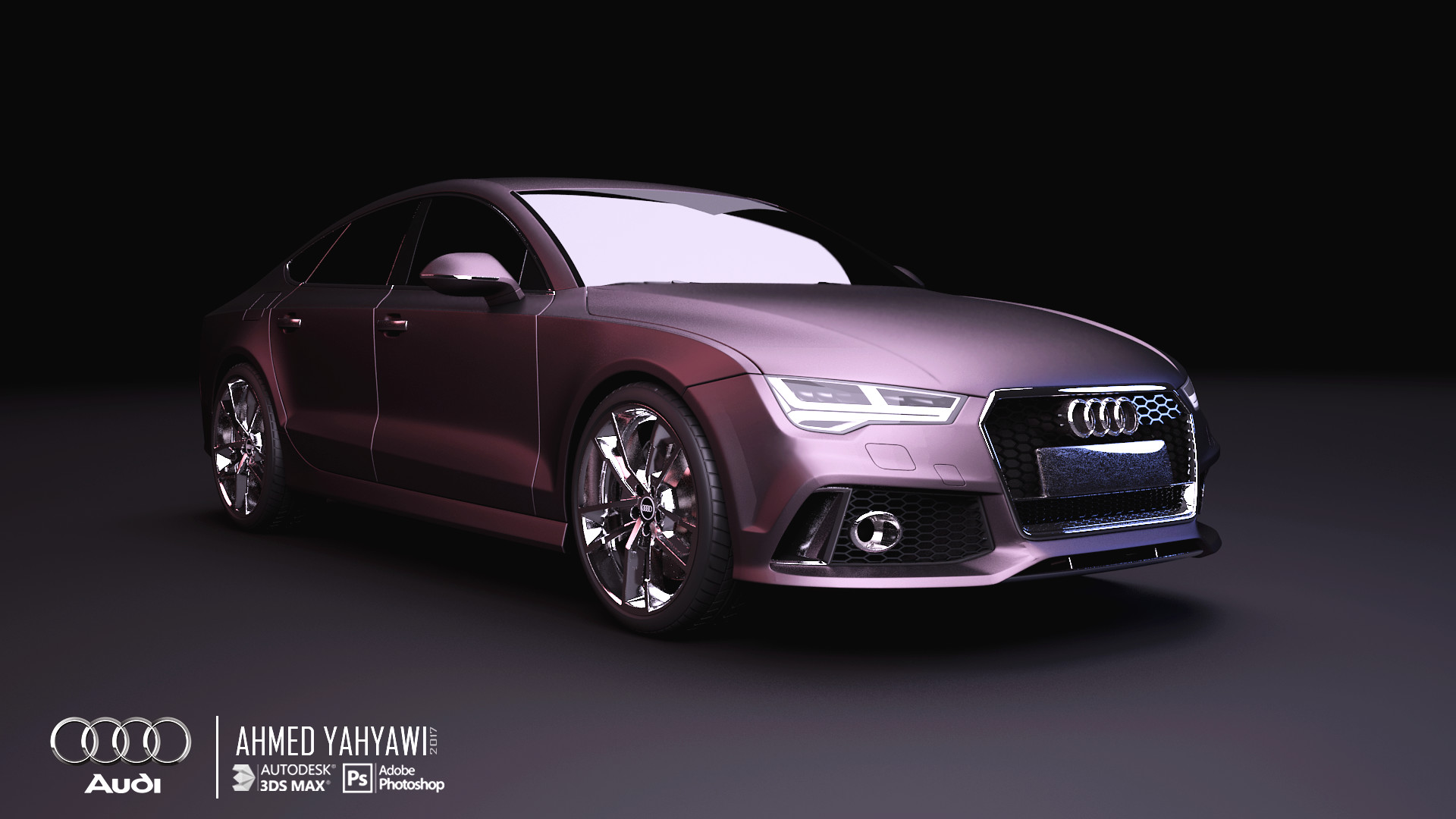 ArtStation - Audi car