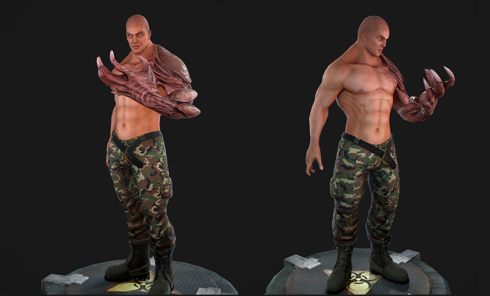 Tommy Alexander - Mutant Soldier - Prototype Inspired