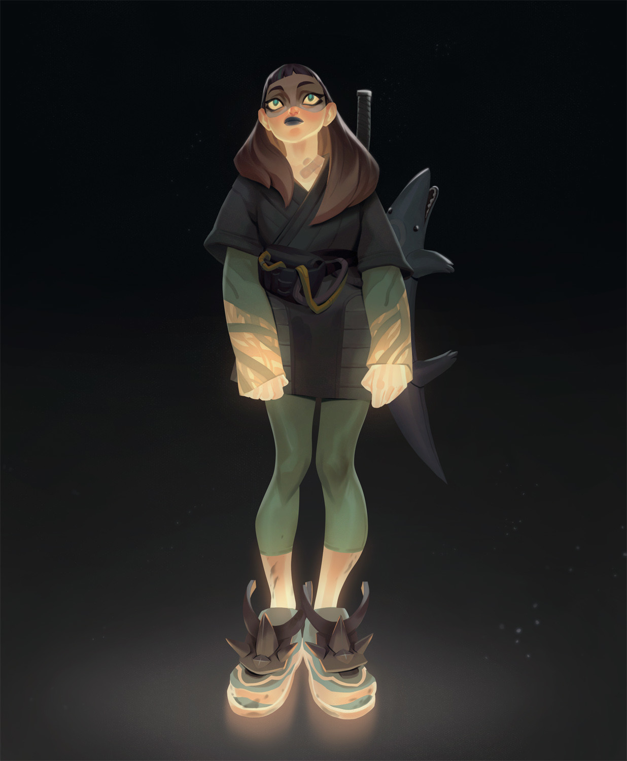 ArtStation - firefly girl