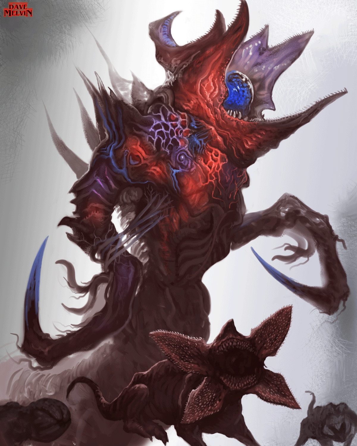 ArtStation - Stranger Things denizens of the UpsideDown