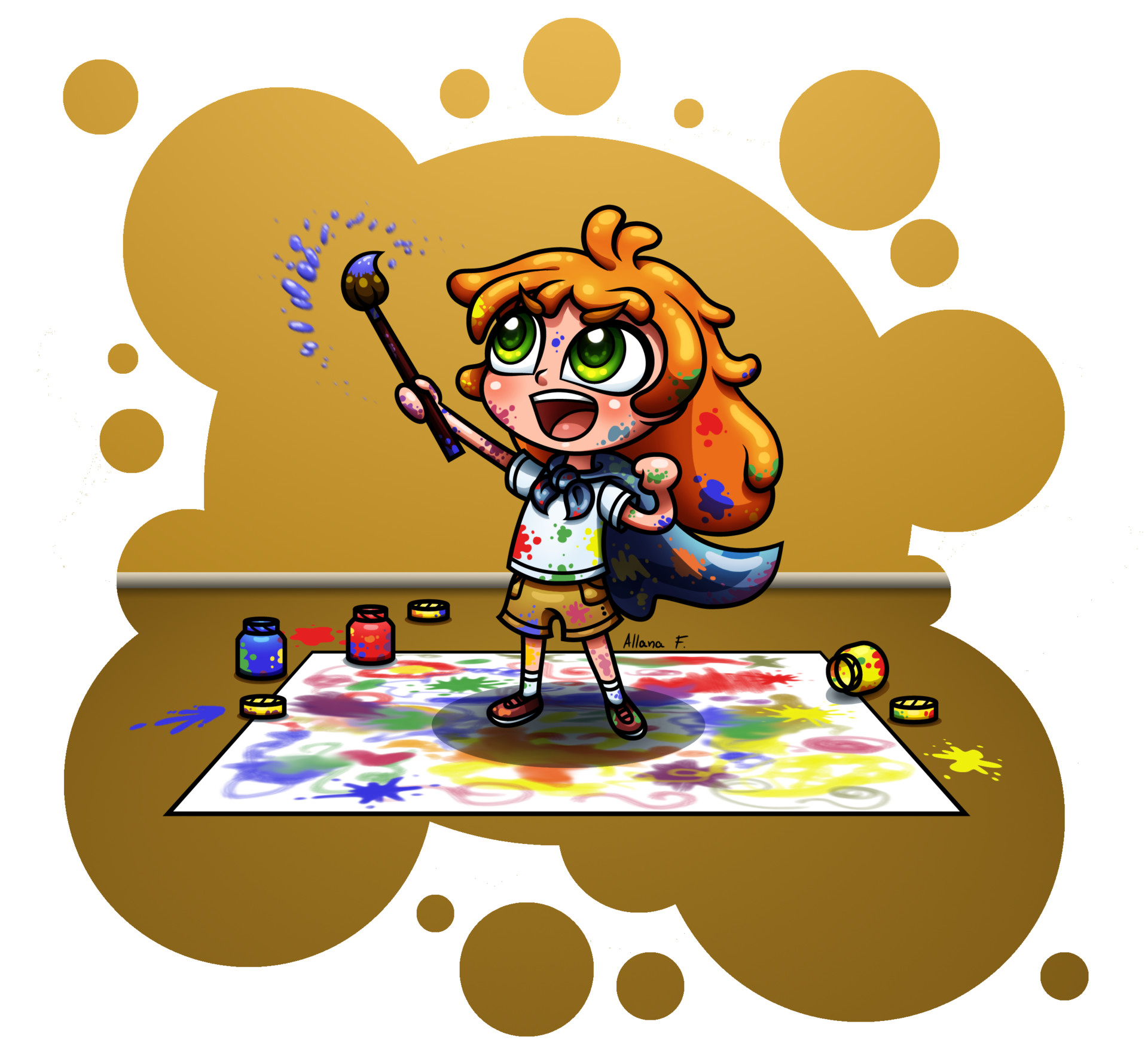 ArtStation - Flora, mascote do ICONIC