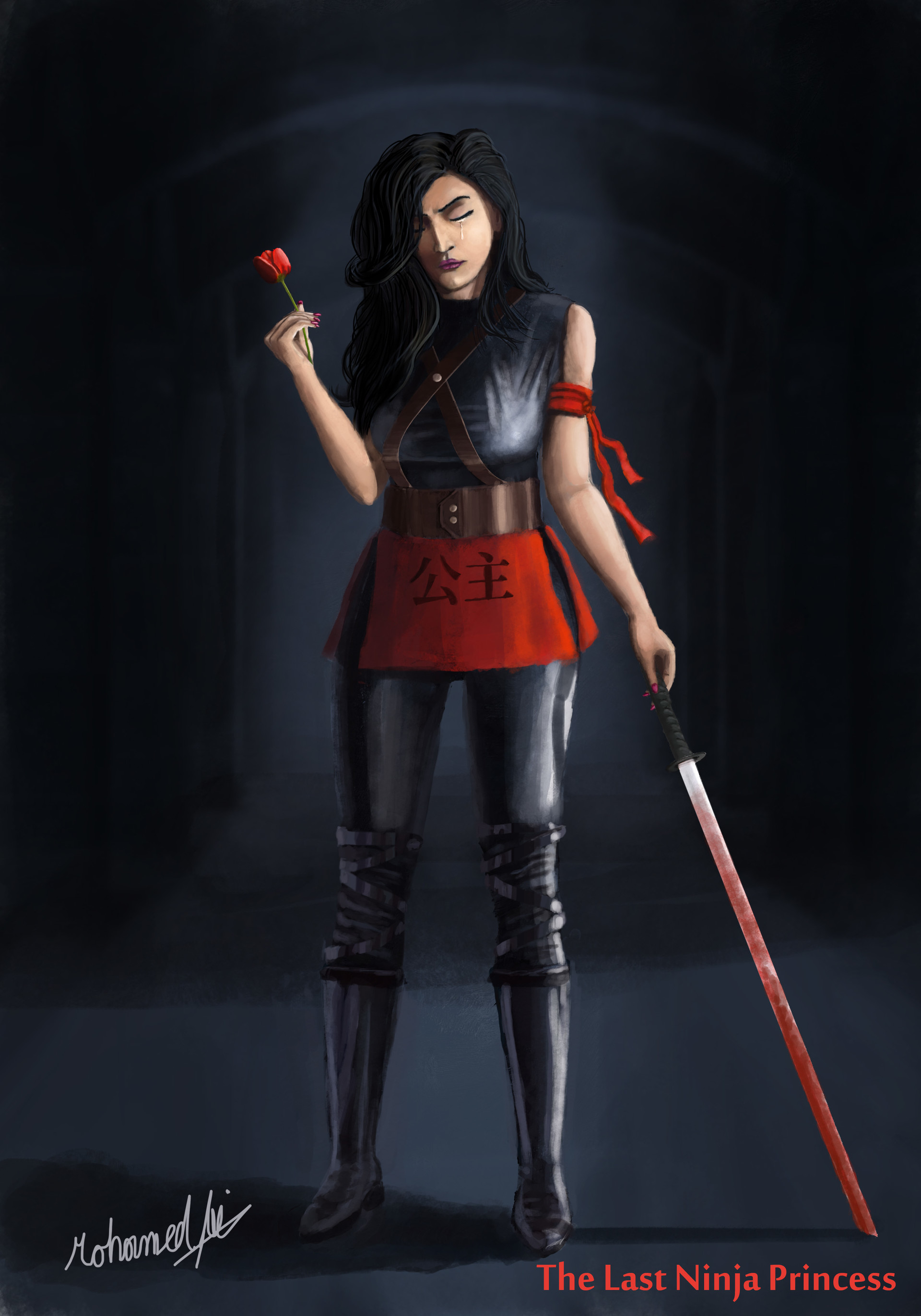 ArtStation - The last Ninja Princess