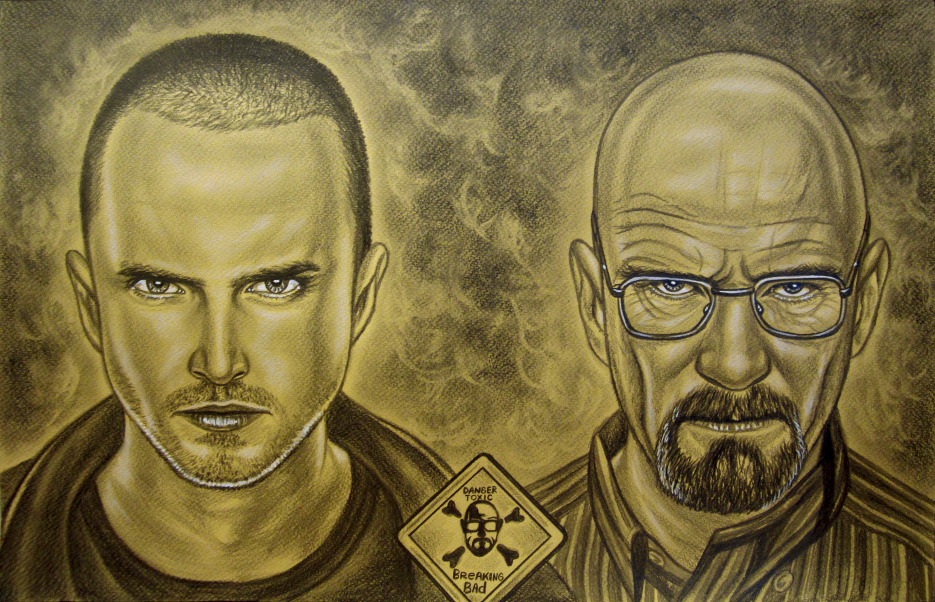 ArtStation - Breaking Bad-W.White and J.Pinkman