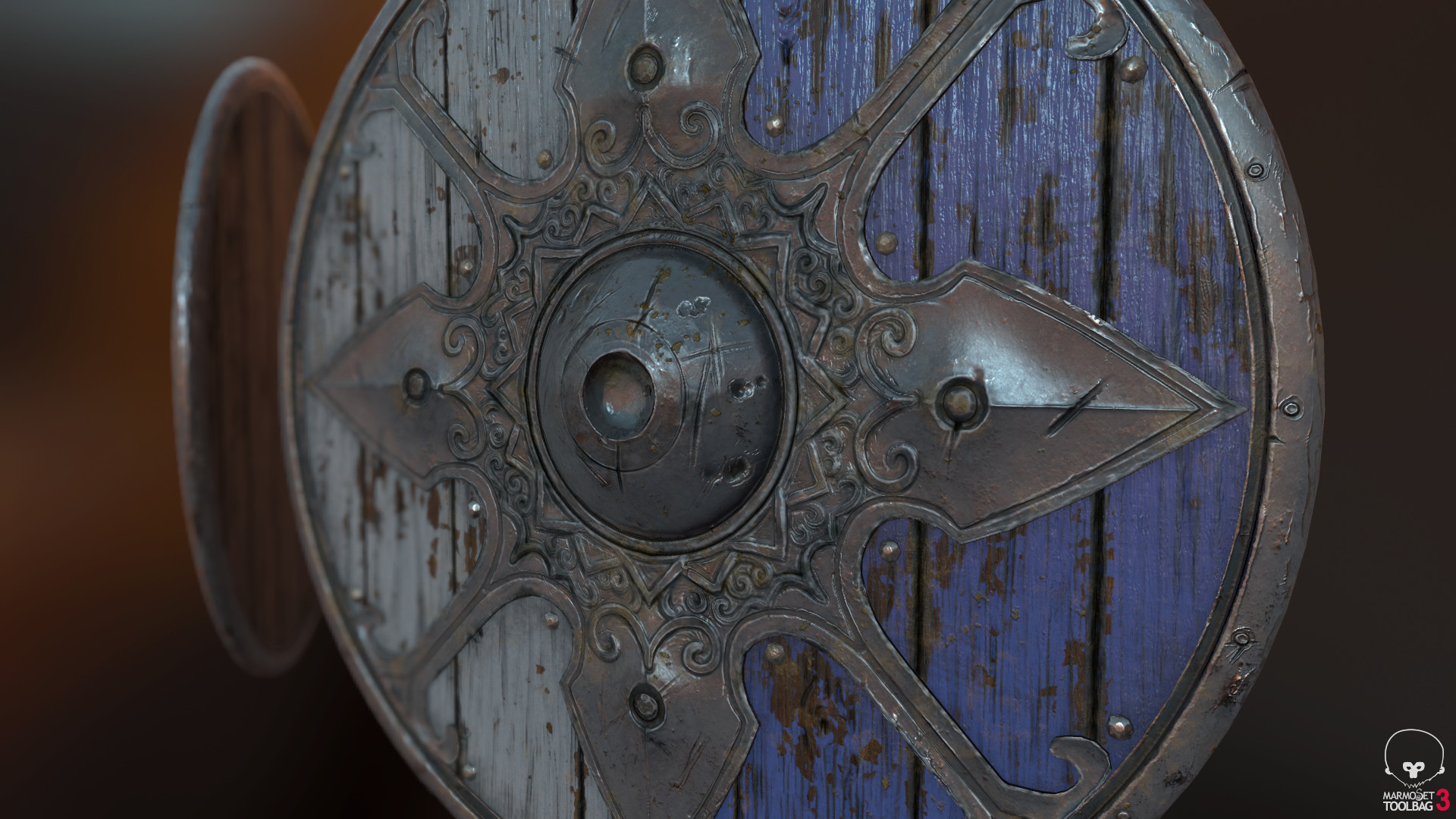 ArtStation - Medieval Shields - Game props