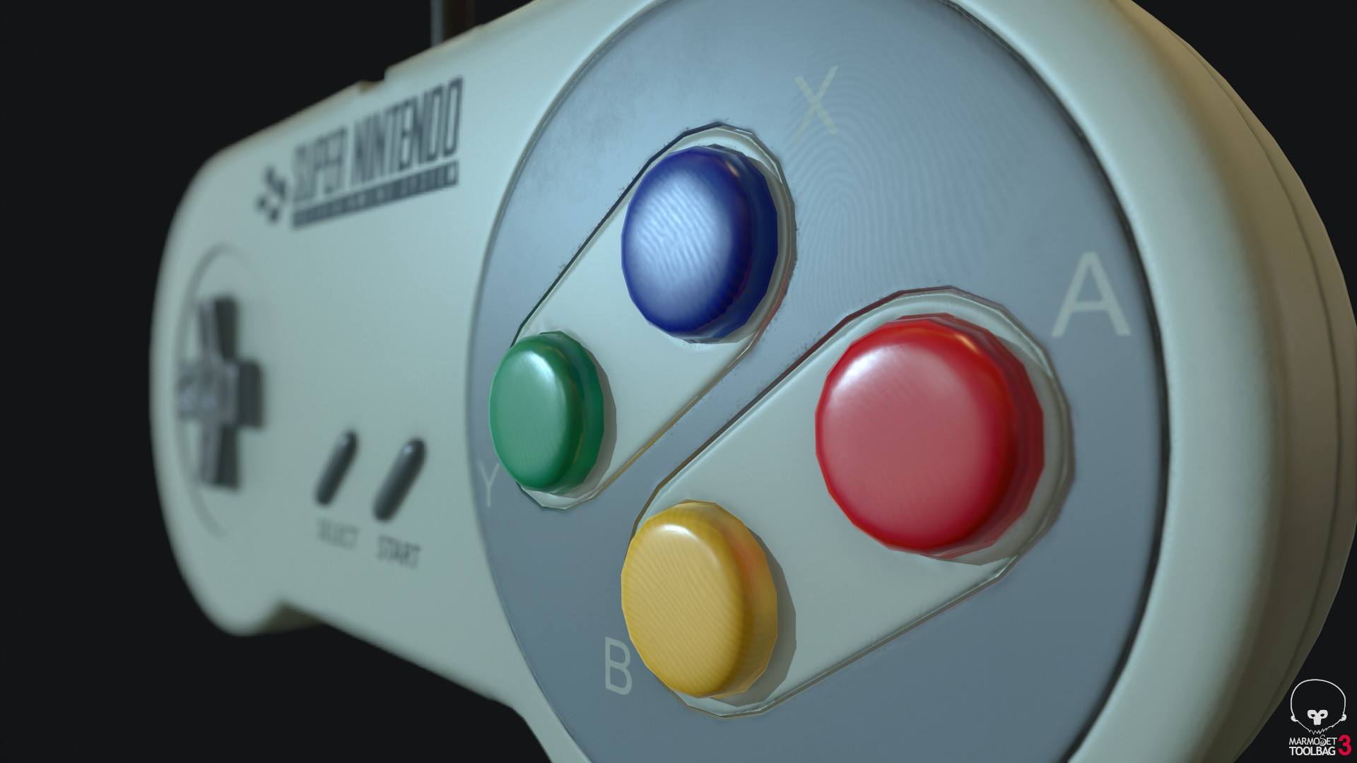 ArtStation - Super Nintendo controller Pad