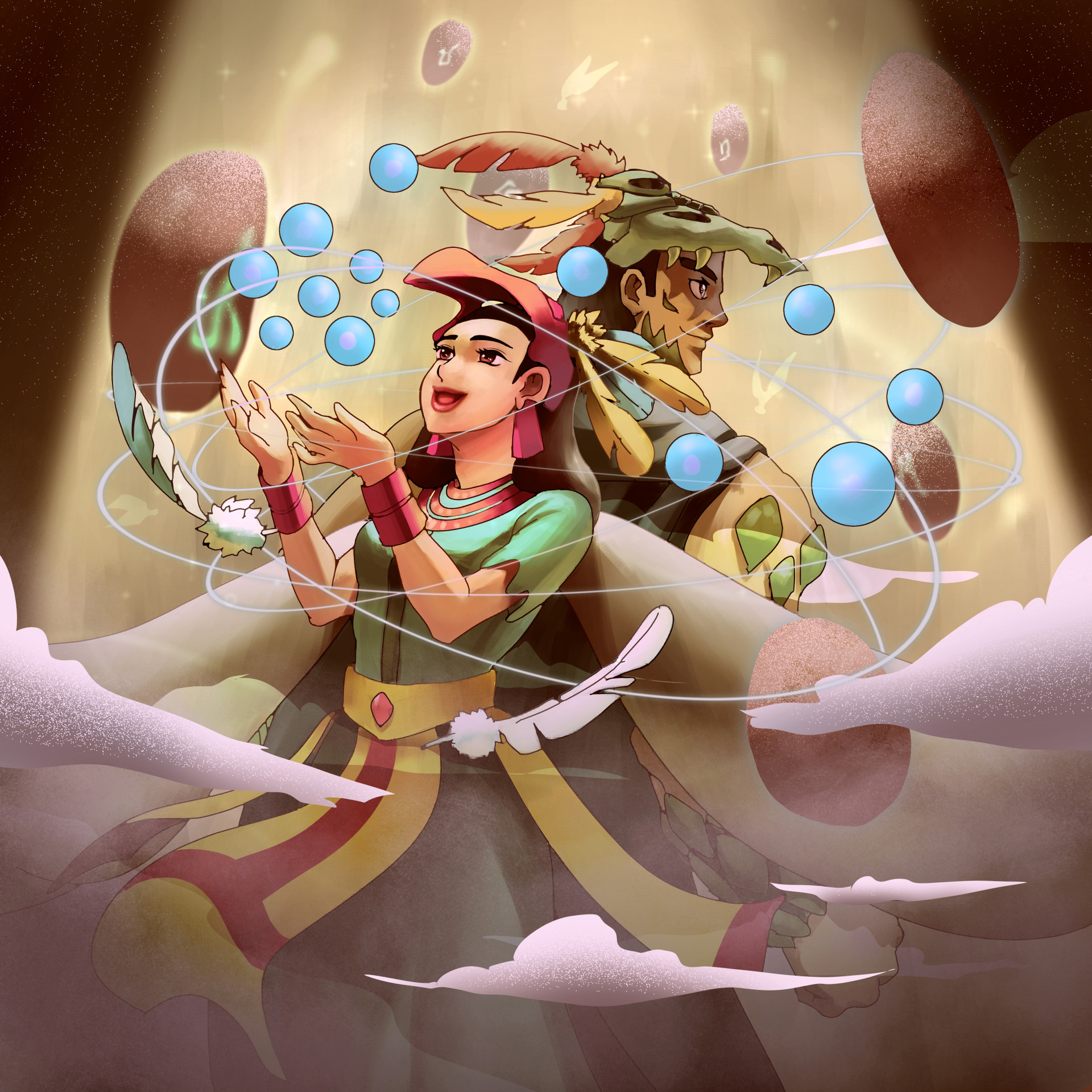 ArtStation - Lac Long Quan and Au CO