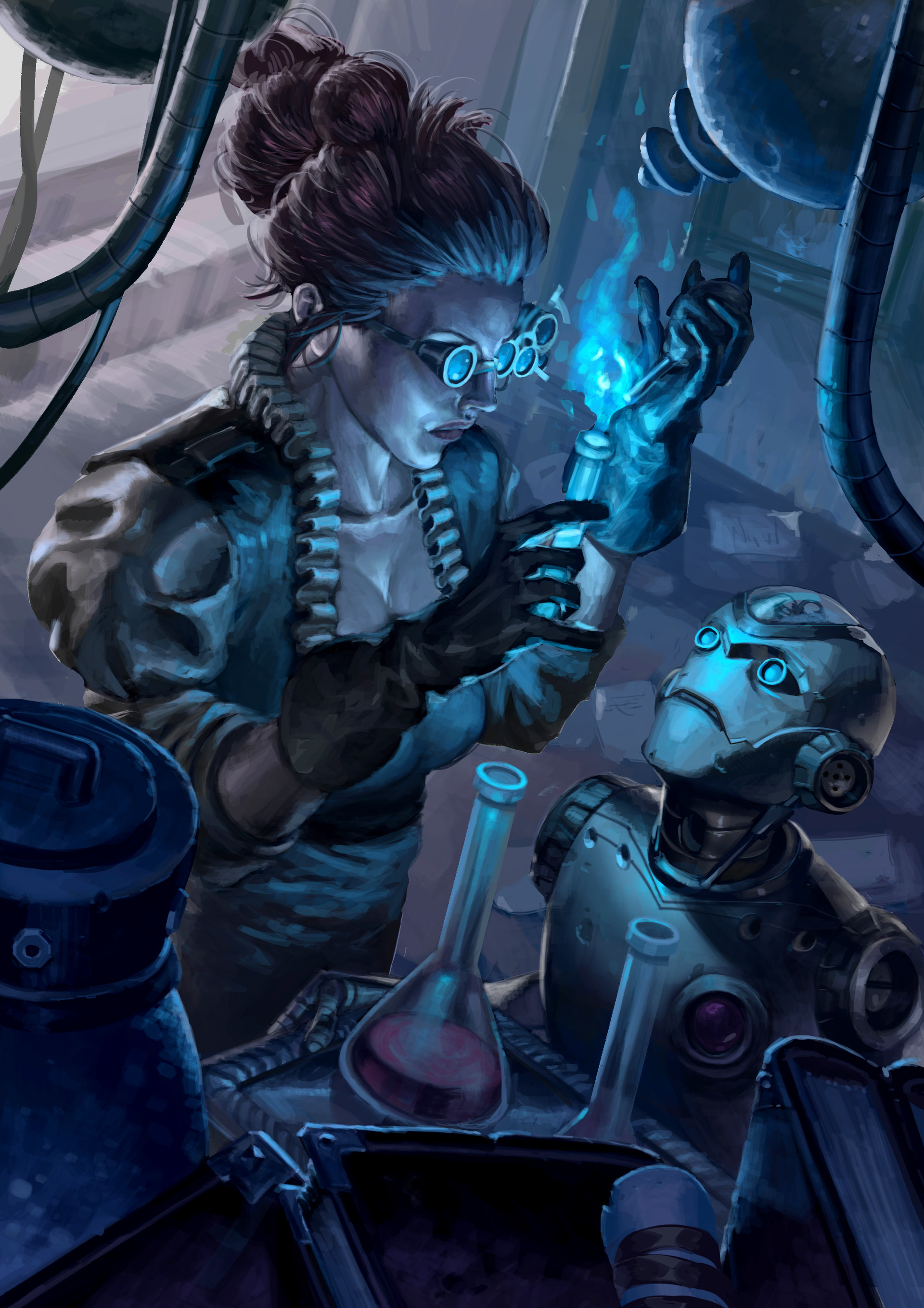 ArtStation - cover for Twisted by demented game