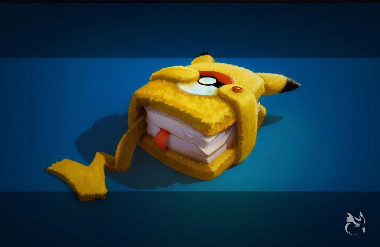 ArtStation - Pikachu book