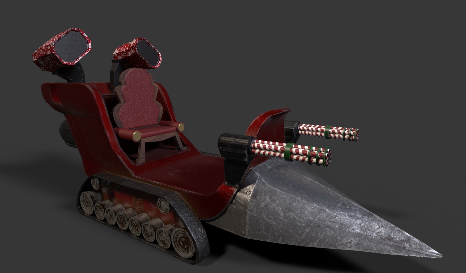 ArtStation - Legendary Santa Sled