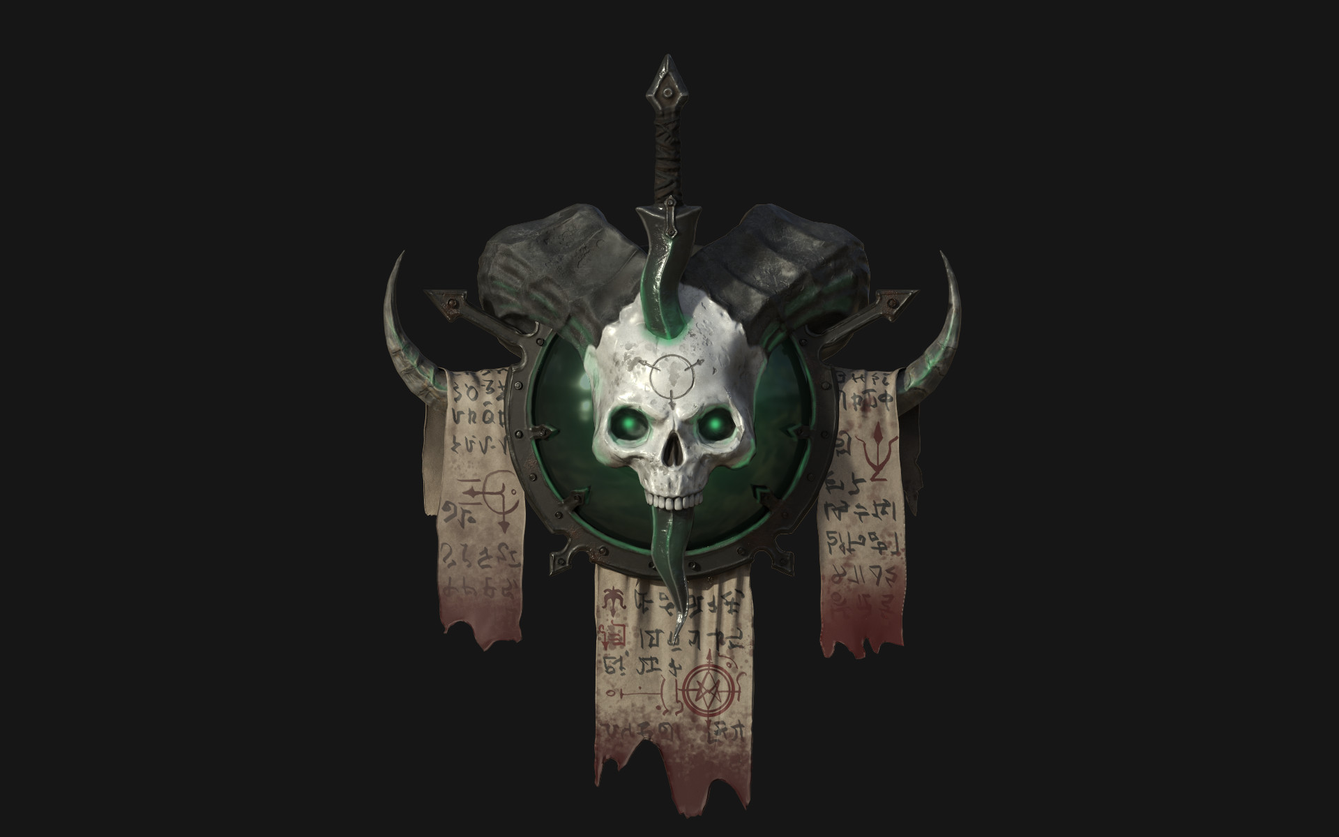 ArtStation - Monster's head