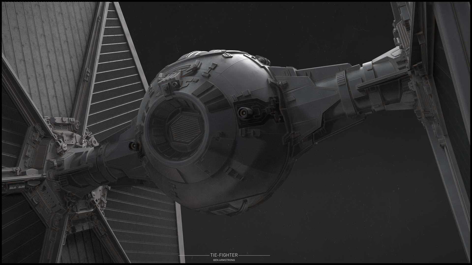 Ben Armstrong - TIE-Fighter High Poly