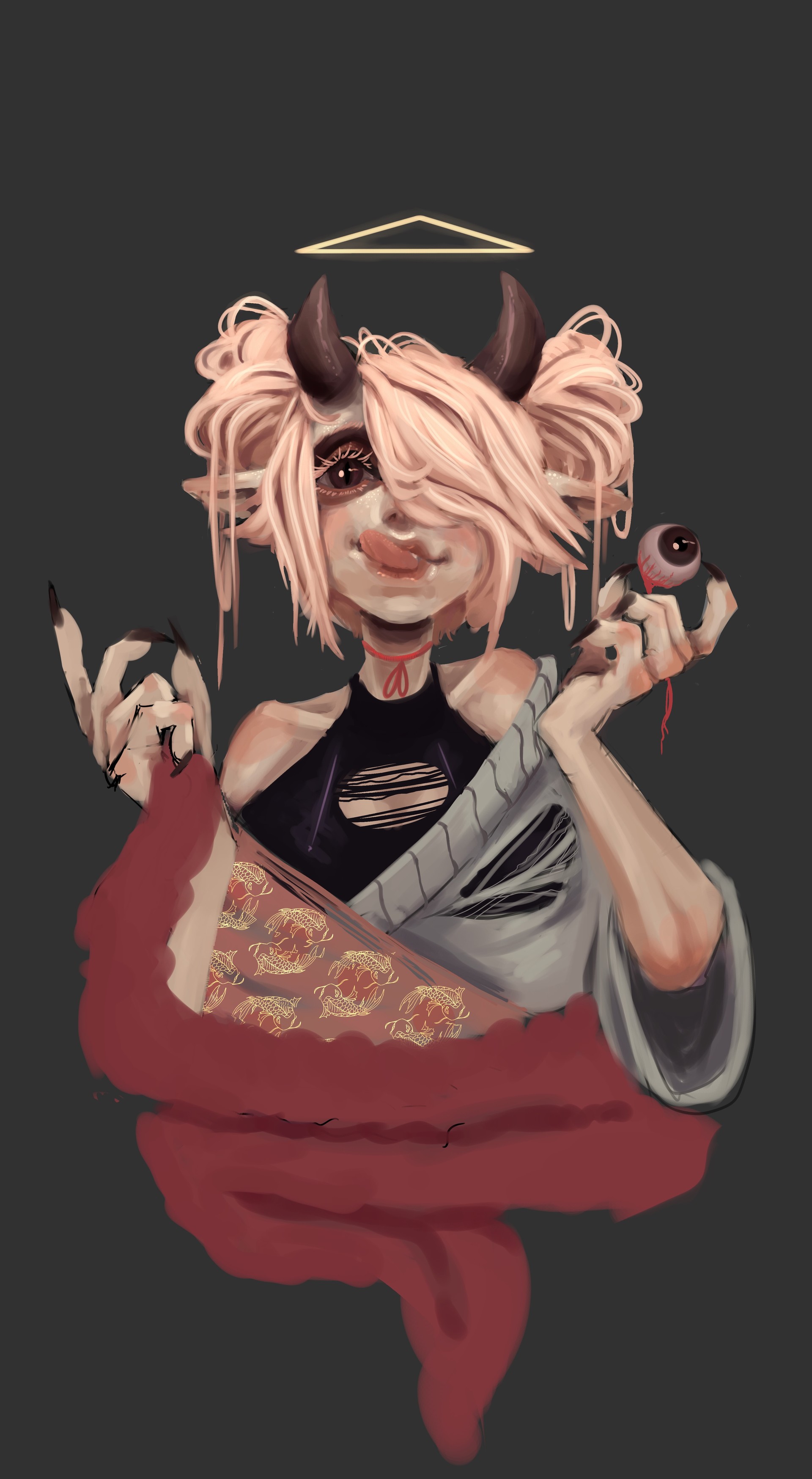 ArtStation - Commission monster girl