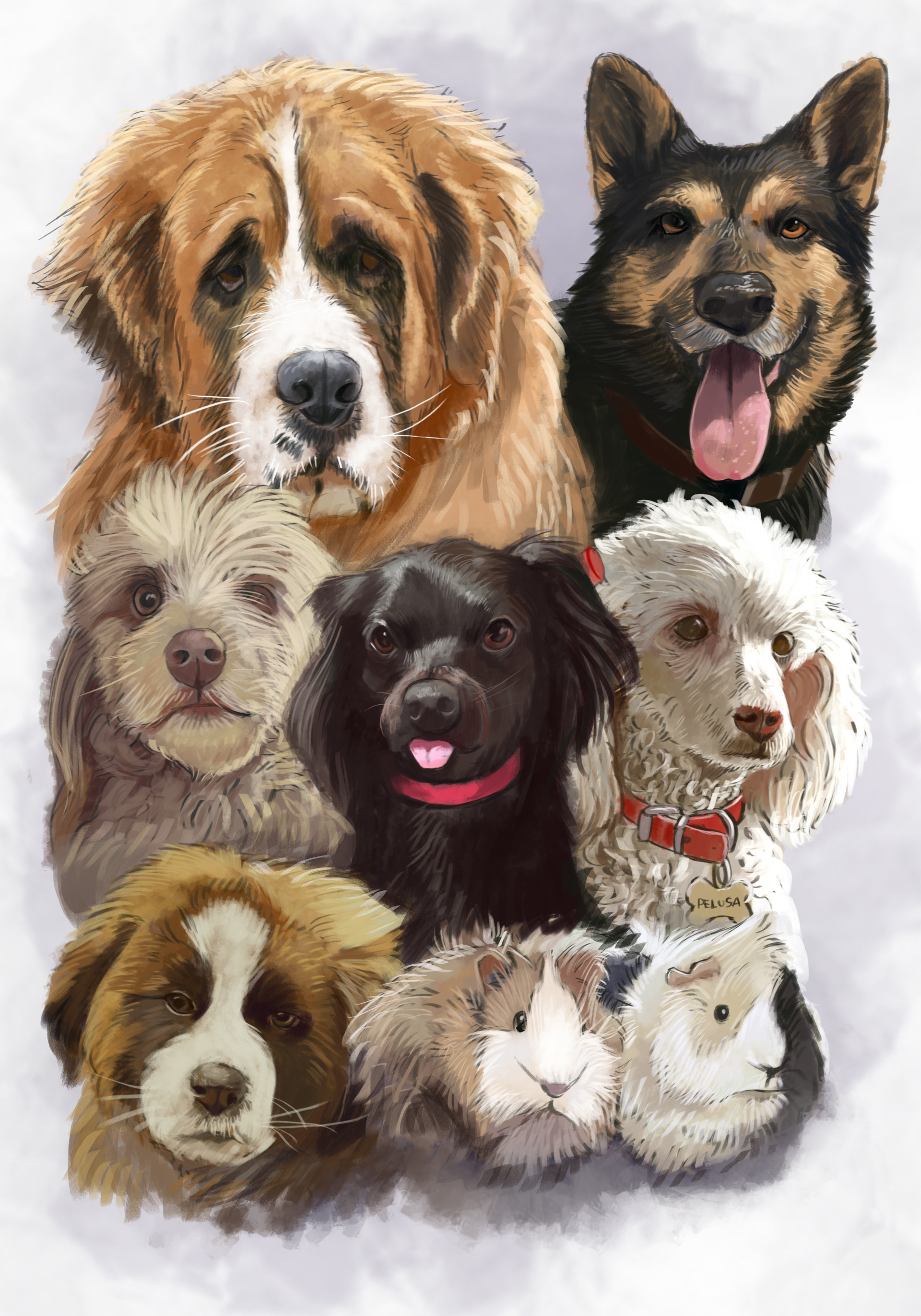 ArtStation - Perritos a pedidos 2