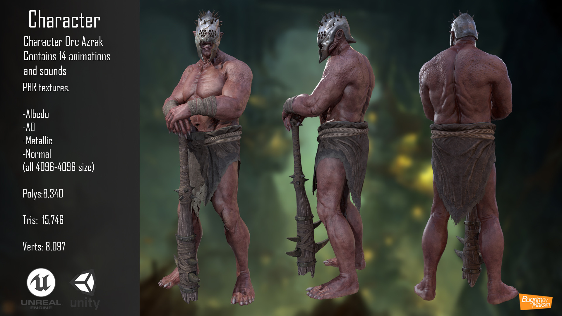 ArtStation - Orc Azrak